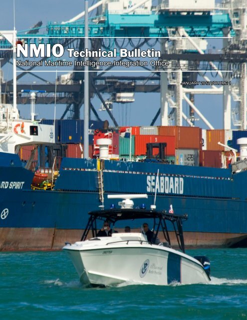 Volume 1 - National Maritime Intelligence-Integration Office