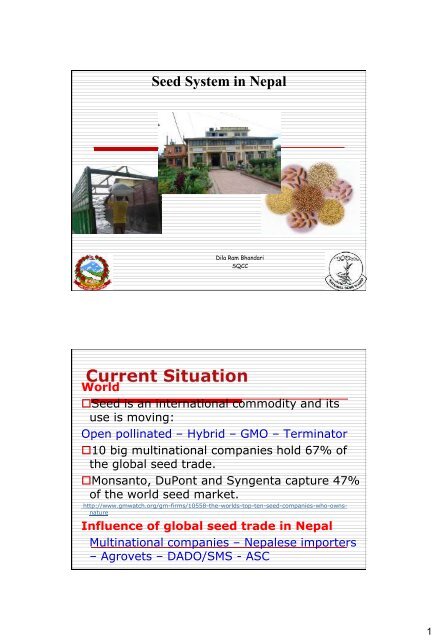 Seed System in Nepal