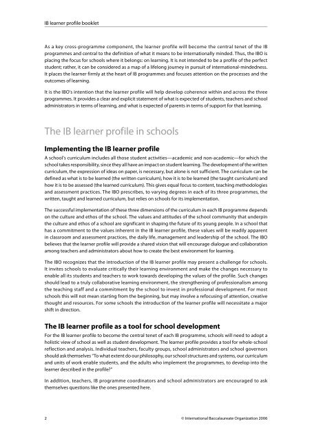 Ib learner profiles - inrikogr