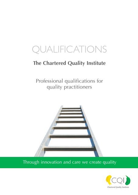 What our students say about CQI qualifications… - Chartered Quality ...