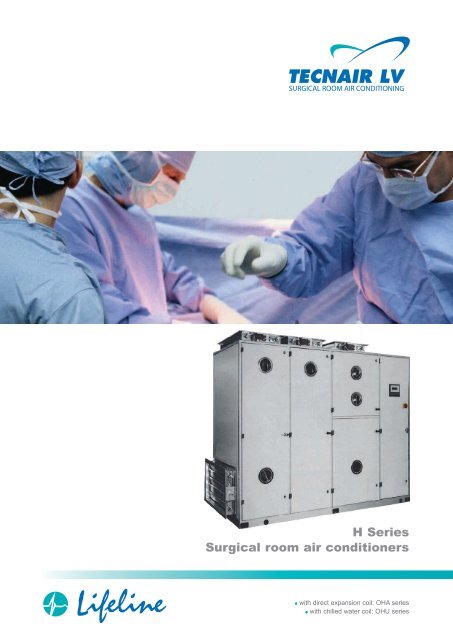 H Series Surgical room air conditioners