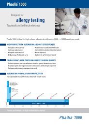 Directions for Use ImmunoCAP ISAC Assay Kit IgE ... - Phadia