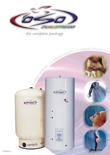 OSO Dualstream cylinders