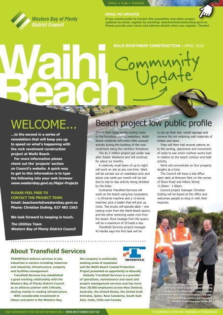 Waihi Beach - Western Bay of Plenty District Council