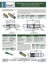 series 80 mighty mouse with size #8 contacts - Glenair, Inc.