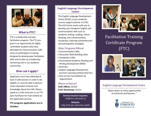 FTC - Centre for Teaching and Learning