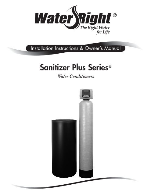 Sanitizer Plus Series - Water-Right