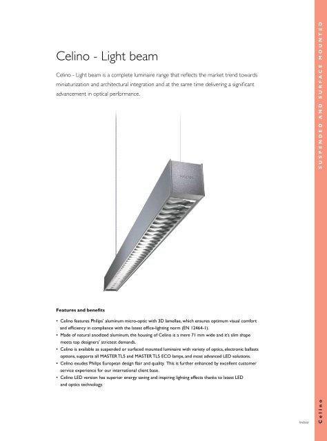 Celino - Light beam - Philips Lighting