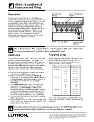 GRX-IO Control Interface - WAMHomeCenter.com