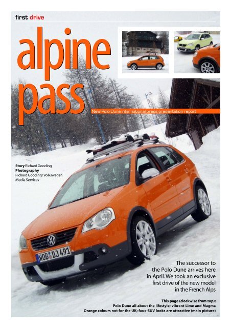 first drive - VW Polo Show