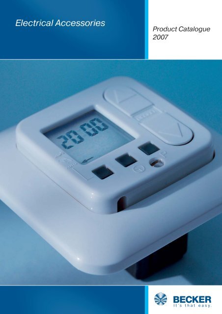 Electrical Accessories - Becker-Antriebe