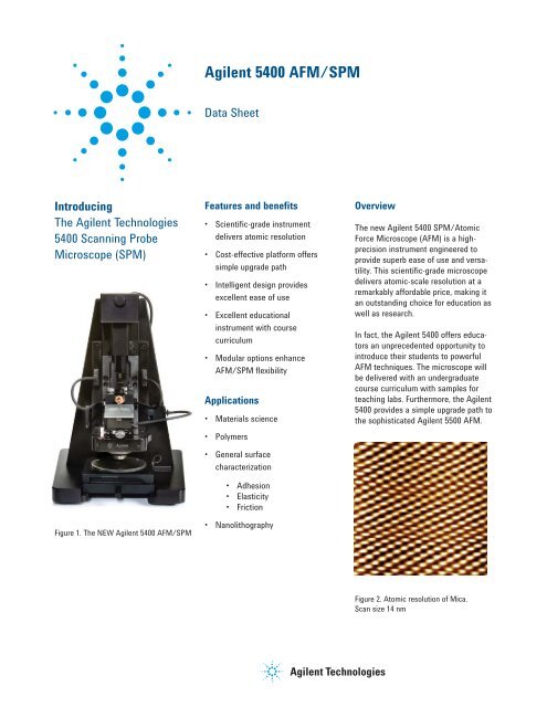 Agilent 5400 AFM/SPM
