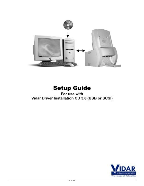 Setup Guide - Vidar Systems