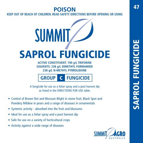 SAPROL FUNGICIDE - Sipcam