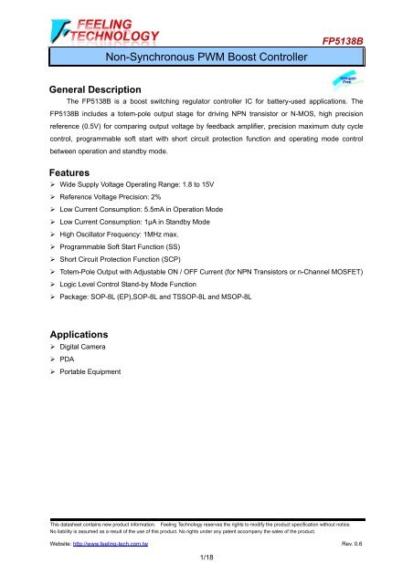 Non-Synchronous PWM Boost Controller
