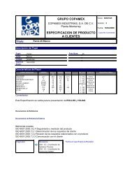 COPIA NO CONTROLADA COPIA NO C - Copamex
