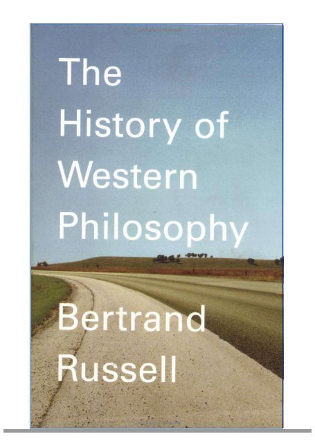 History of Western Philosophy - Michael Goodnight - Editor