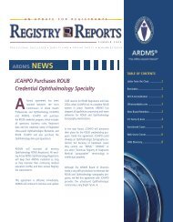 EMPLOYER â SAMPLE LETTER - ARDMS