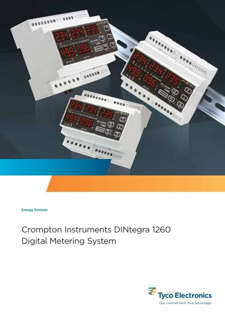 Crompton Instruments DINtegra 1260 Digital Metering System