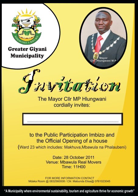 Greater Giyani Municipality