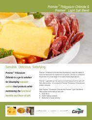 Product portfolio (pdf) - Cargill Foods