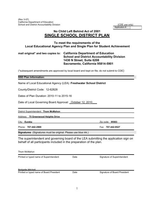 LEA Guidance and Template - Humboldt County Office of Education