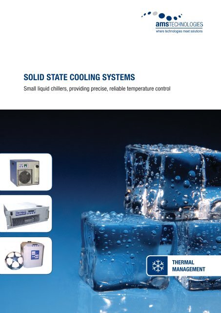 SOLId STATe COOLInG SYSTeMS - AMS Technologies