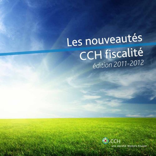 Les nouveautés CCH fiscalité - CCH Canadian