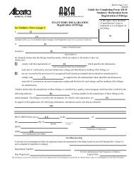 Guide for Completing Form AB-96 - ABSA