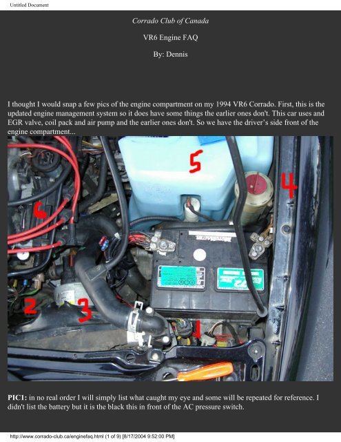 Vr6 Temp Switch Location