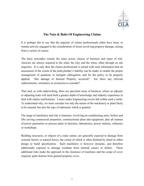 Download full article (PDF format, 132Kb) - CILA/The Chartered ...