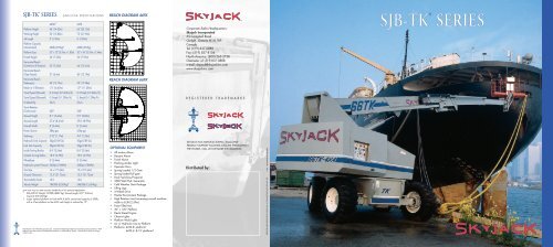 Skyjack SJB TK46 and TK66 - Facelift
