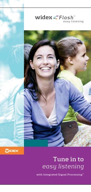 Widex Flash consumer brochure (English)