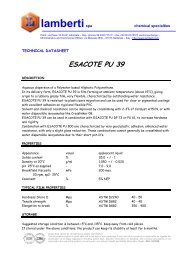 ESACOTE PU 980 - BCI Chemical