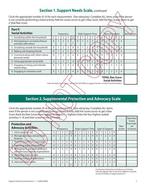 Part F:Social ActivitiesS