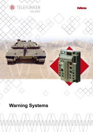 Multiband Radio MCTR 7200 - TELEFUNKEN RACOMS