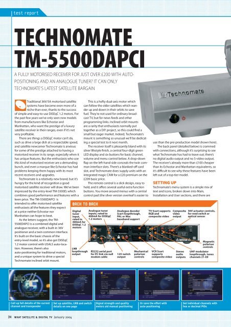 TECHNOMATE TM-5500DAPCI