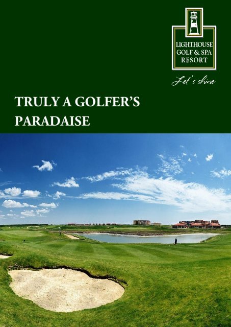 Lighthouse Golf Brochure. PDF - Lighthouse Golf Resort