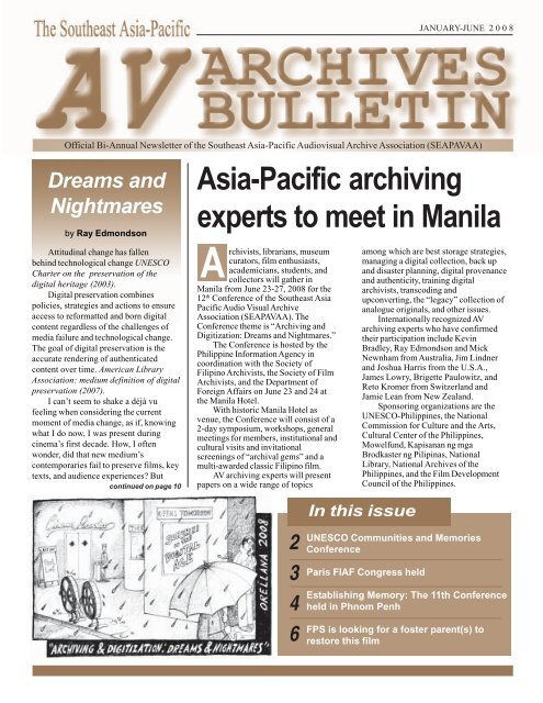 2008june - Philippine Information Agency