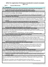 Template for assessing a portfolio of evidence 1