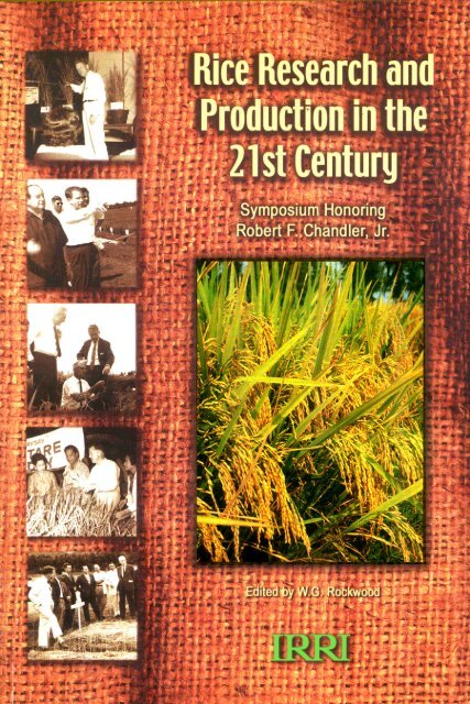 Contents & Introduction, Rice Research And Production ... - IRRI books