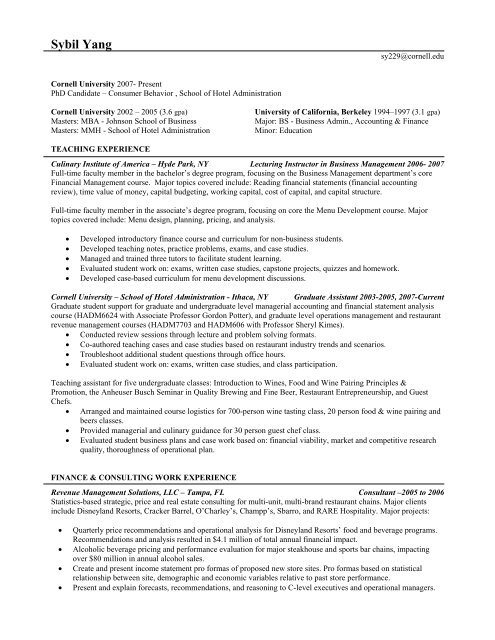 Sybil Yang - Sybil S. Yang