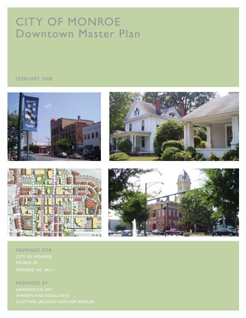 CITY OF MONROE Downtown Master Plan - Historic Downtown ...