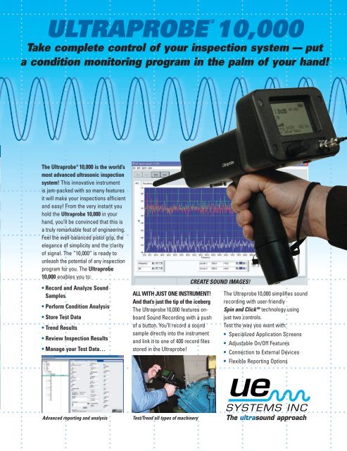 Ultraprobe 10000 PDF Brochure - UE Systems