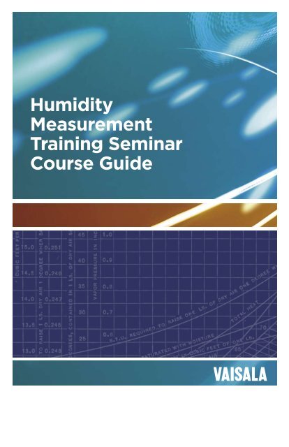 Chapter 1, Humidity Theory, Terms & Definitions - Vaisala