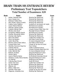 List of UP COurses.pdf - Brain Train Review Center