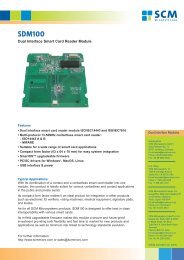 SCL010 - SCM Microsystems, Inc.