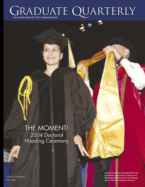 Graduate Quarterly - Fall 2004 - UCLA Graduate Division