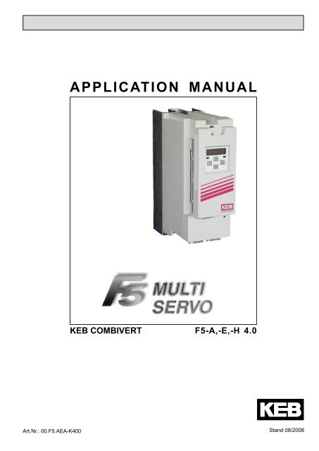 keb combivert f5-a,-e,-h 4.0