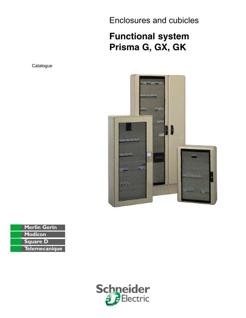 Enclosure and cubicles Prisma G, GX, GK, P, PH (ENG) - Trinet